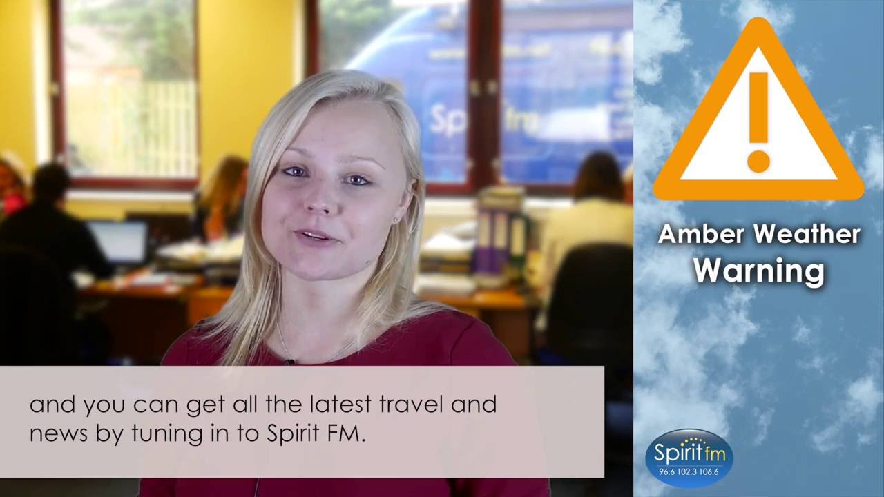 Met Office Amber Weather Warning - An explanation - YouTube