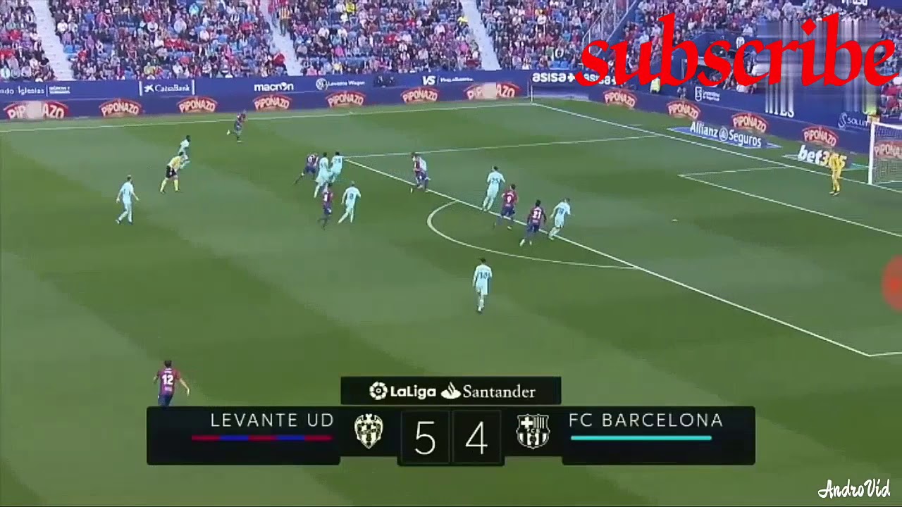 One of biggest lose of FC Barcelona in La liga - YouTube