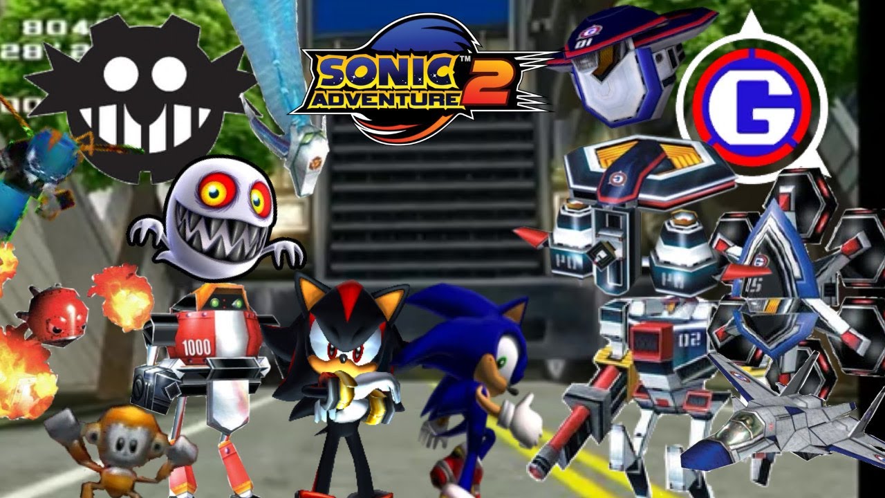 Sonic Adventure 2 Enemy Review - YouTube