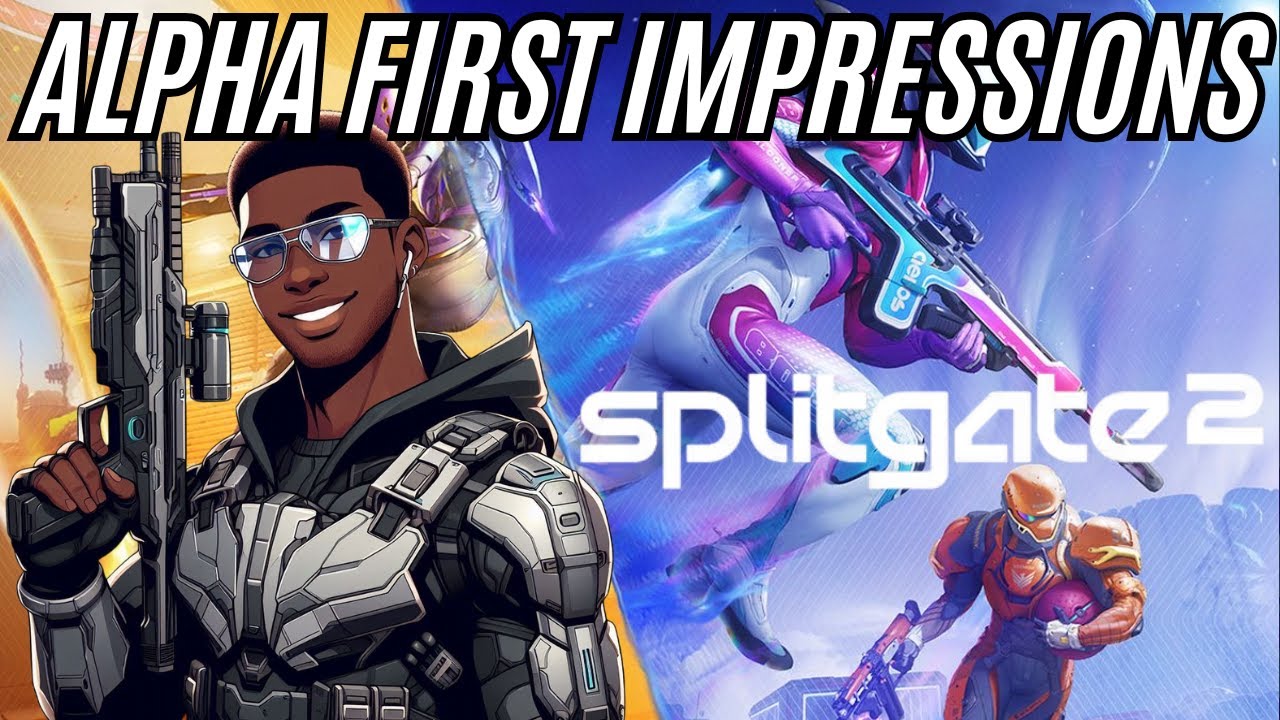 Splitgate 2 Alpha is looking pretty nice so far! - YouTube