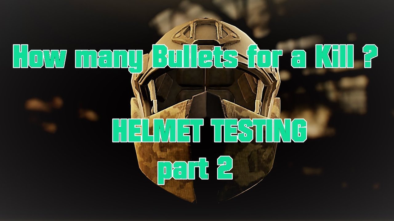 Helmet Testing. part2 - Fast MT 3 variations vs. m4a1 & more - Escape ...