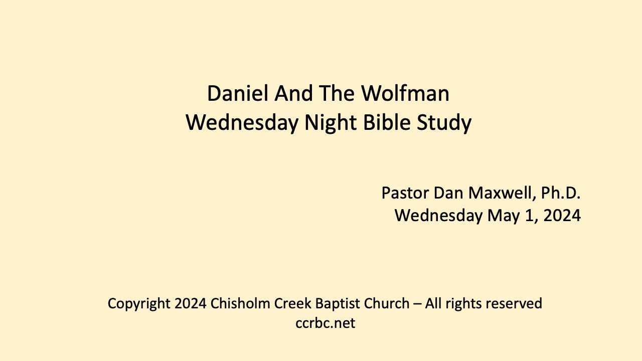 Daniel And The Wolfman - YouTube