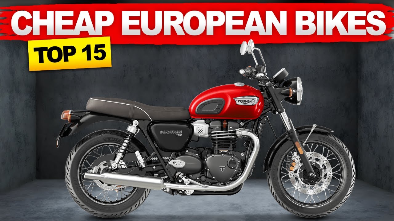 15 European Motorcycles That Are Shockingly Good (EVEN VS JAPAN) - YouTube