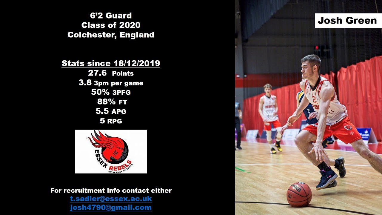Josh Green - 2020 highlight tape - YouTube
