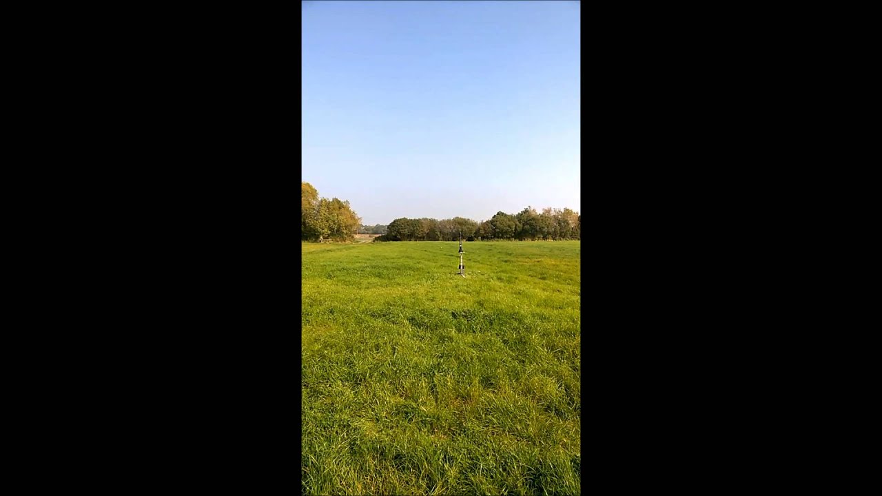 Bristol SEDS G class Model Rocket launch October 2015 - YouTube