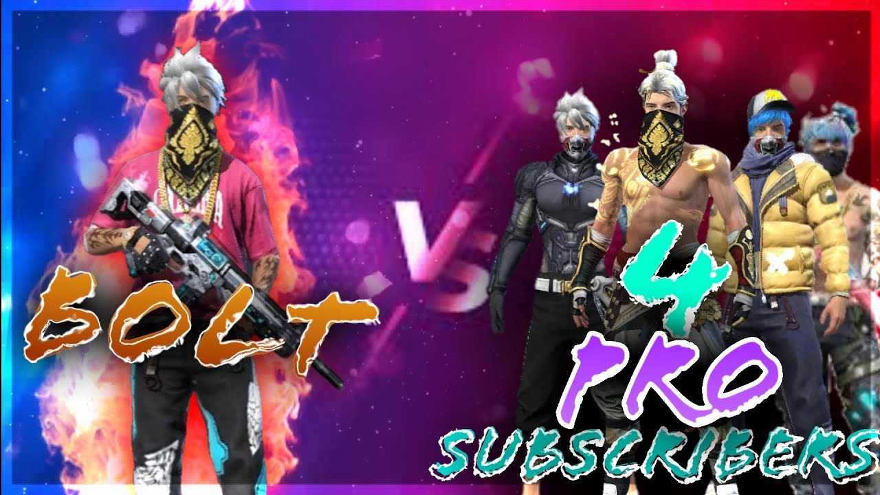 BOLT FF VS SUBSCRIBERS🔥👽 - YouTube