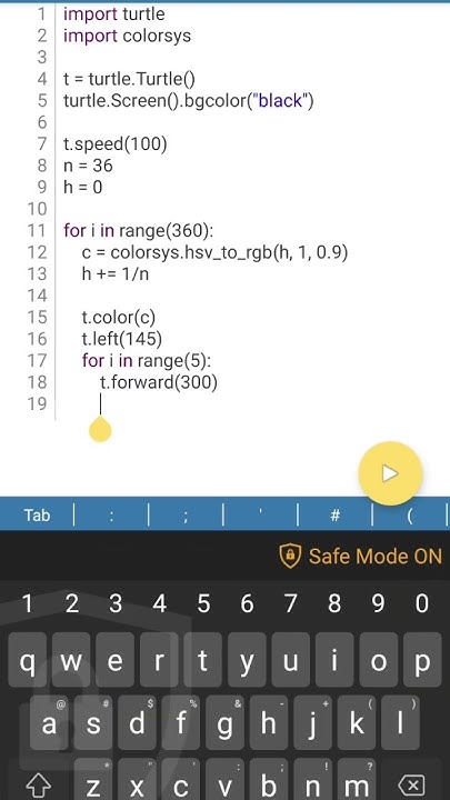 python graph using turtle #shorts #turtle #pythonprogramming #python #programmer - YouTube