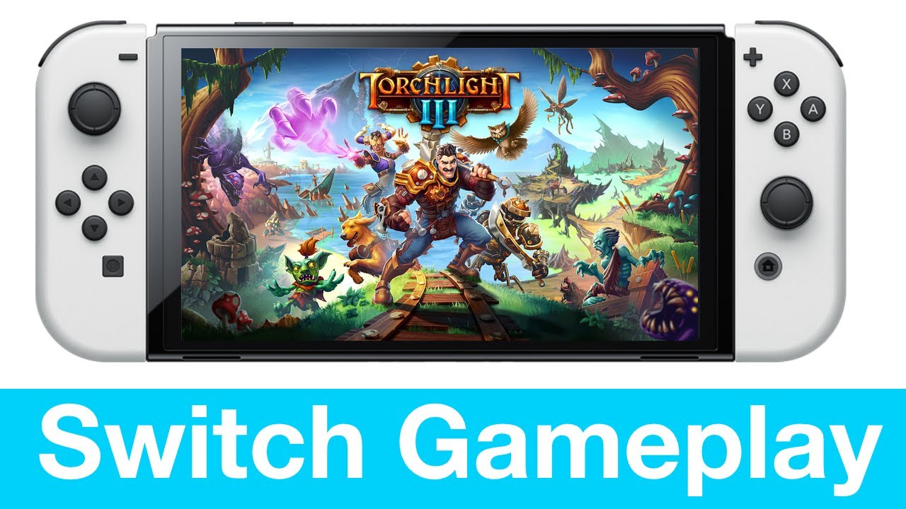 Torchlight 3 Nintendo Switch Gameplay - YouTube