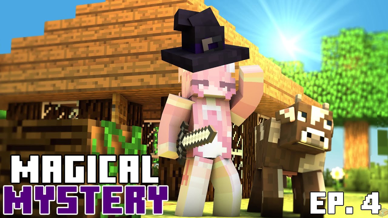 Becoming a Witch | Ep. 4 | Minecraft Magical Mystery - YouTube