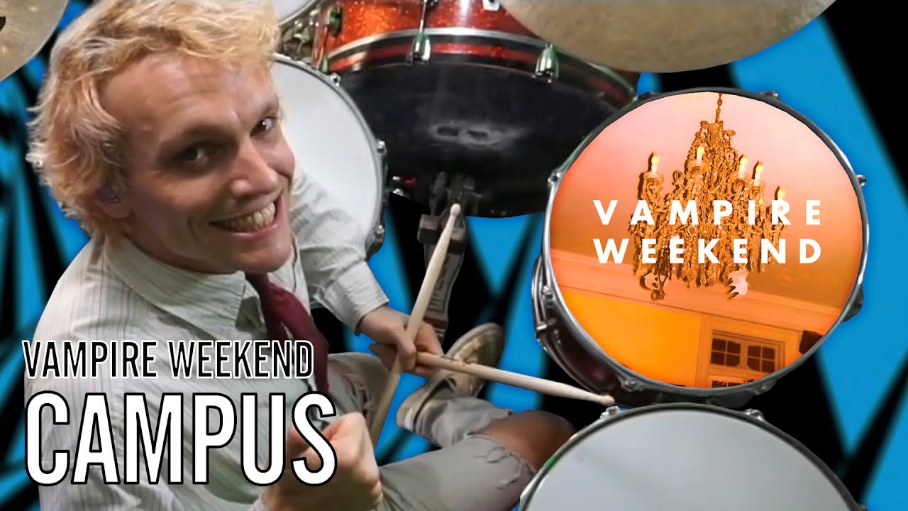Vampire Weekend - Campus | Office Drummer [First Time Hearing] - YouTube