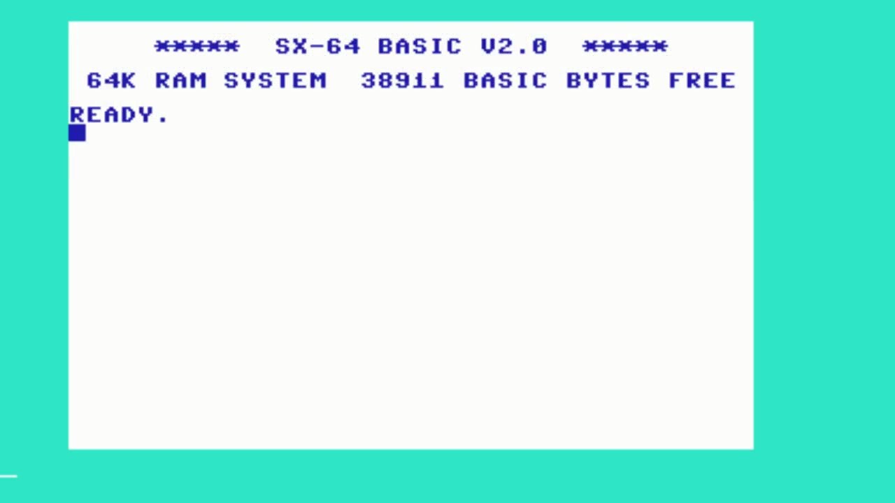 Commodore DX-64 - YouTube