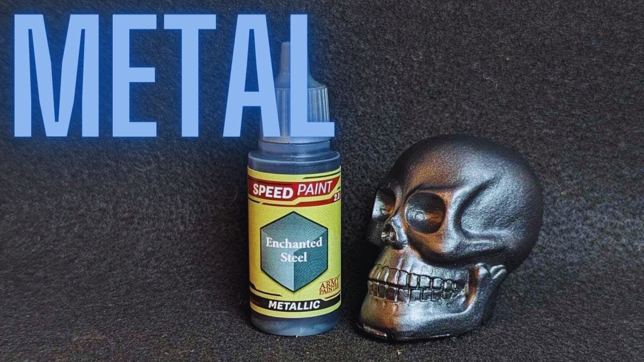 Metallic Speed Paint Through The Airbrush - YouTube