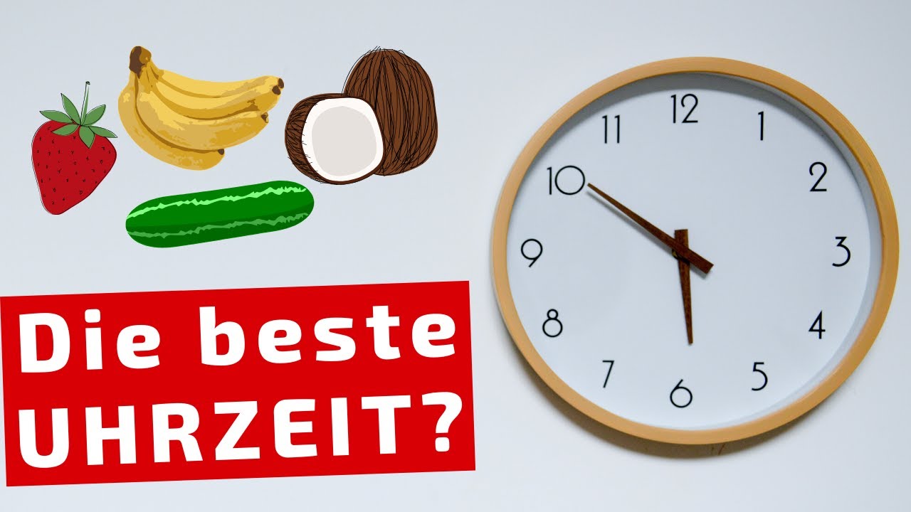 Was ist die beste Uhrzeit zum Essen? - YouTube