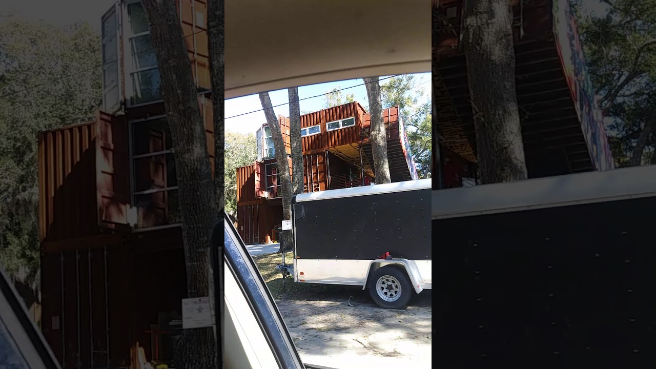 Man Built This Shipping Container Home After Devastating Hurricane Irma ...