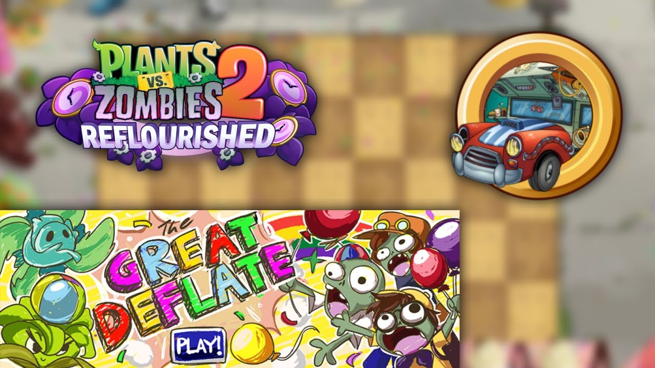 PvZ2 Reflourished (1.2.2) | Penny's Challenge | The Great Deflate - YouTube