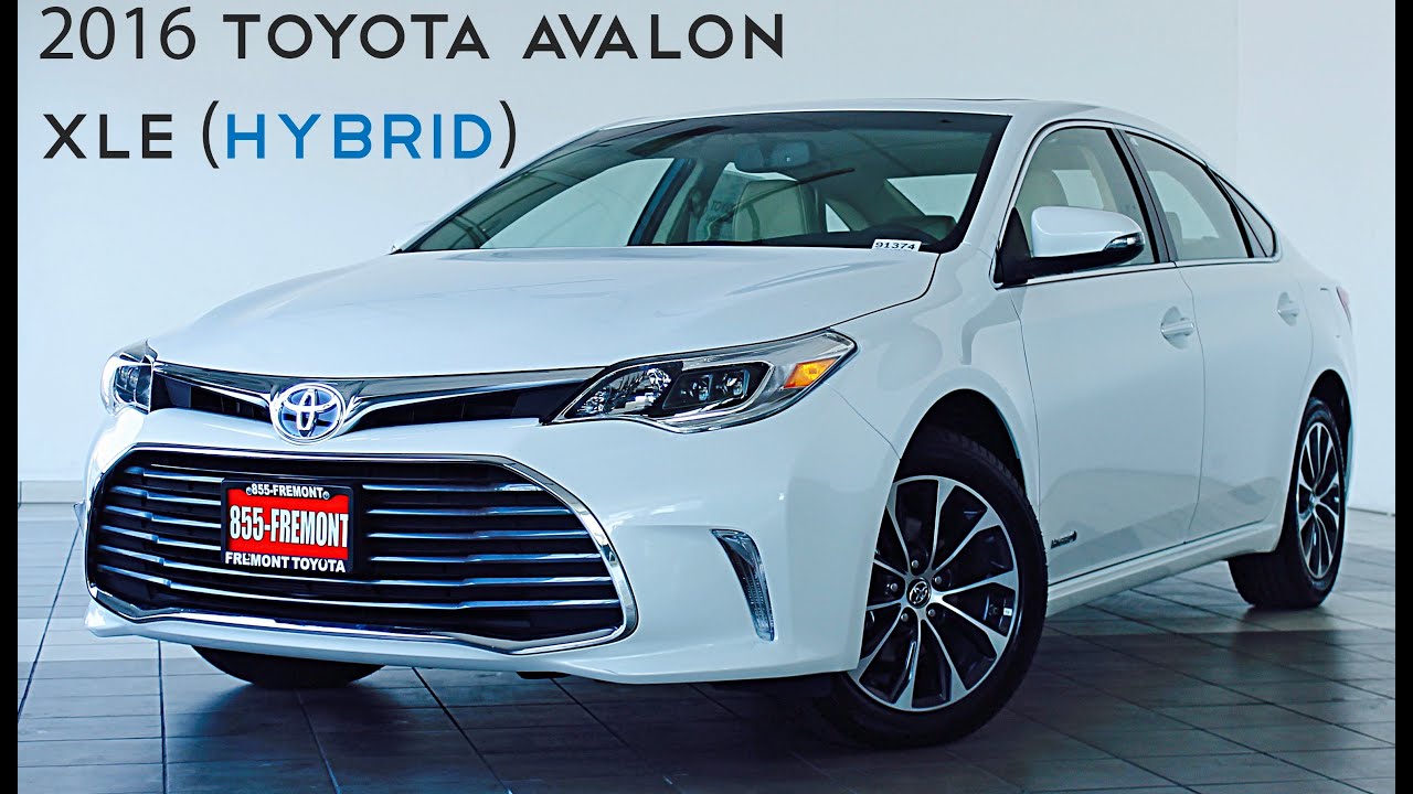 2016 Toyota Avalon XLE (Hybrid)- Walkaround (Exterior & Interior) - YouTube