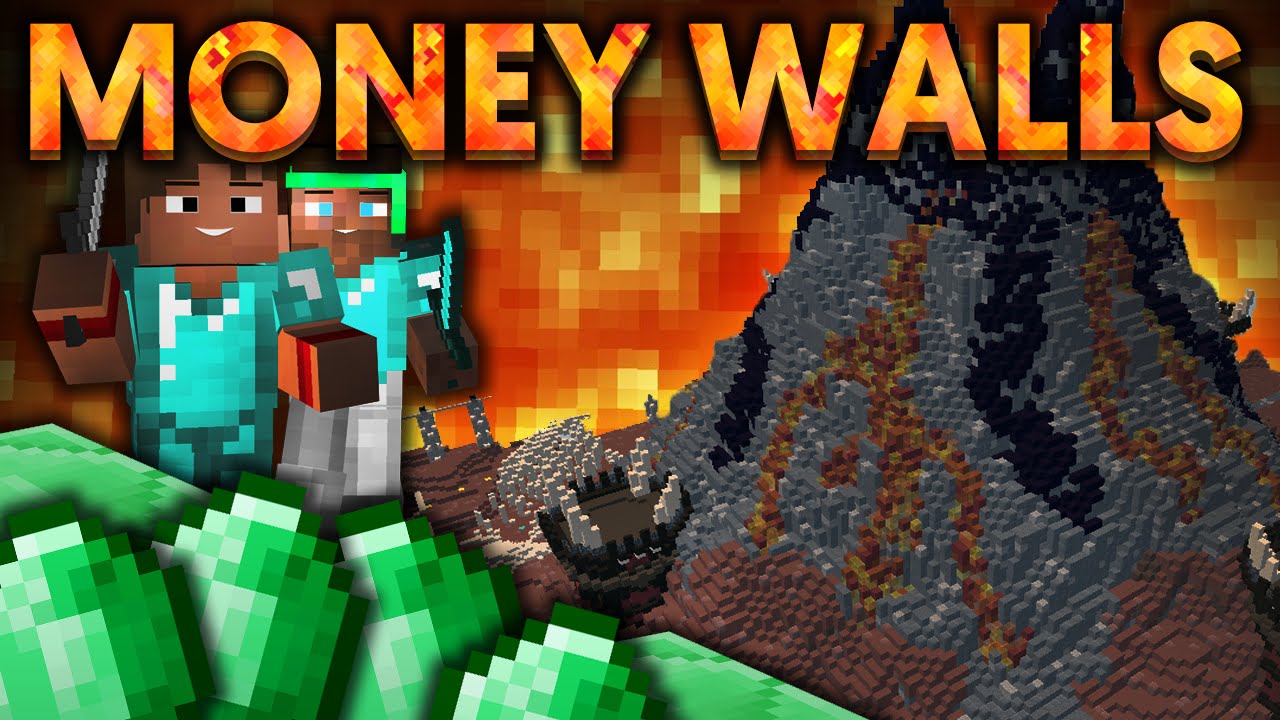 Dansk Minecraft - Money Walls - "IKKE DØ!" - YouTube