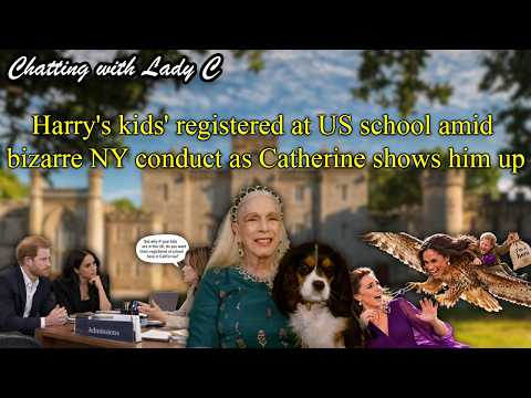 Harry's kids' registered at US school amid bizarre NY conduct as Catherine shows him up