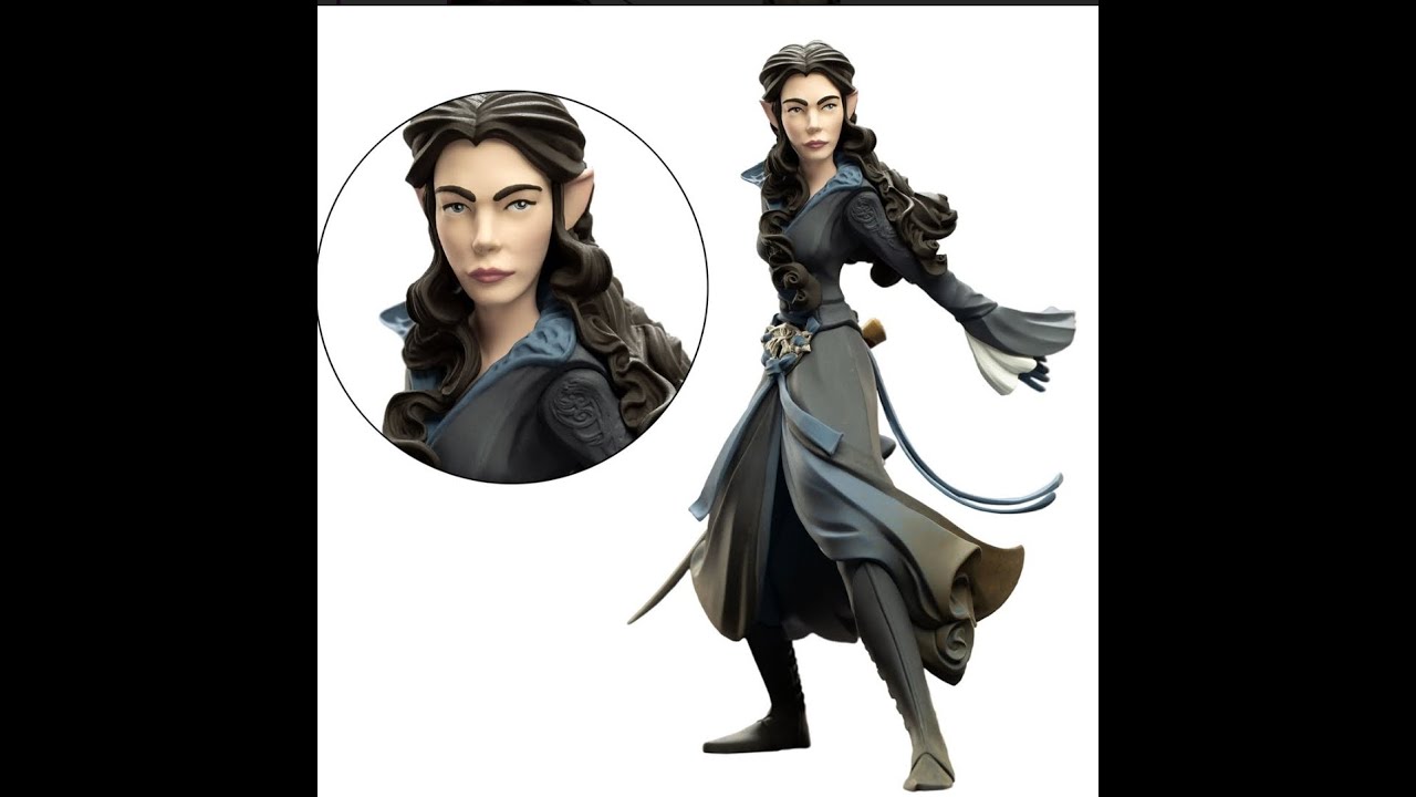 The Lord of the Rings Arwen Evenstar Mini Epics Vinyl Figure - YouTube