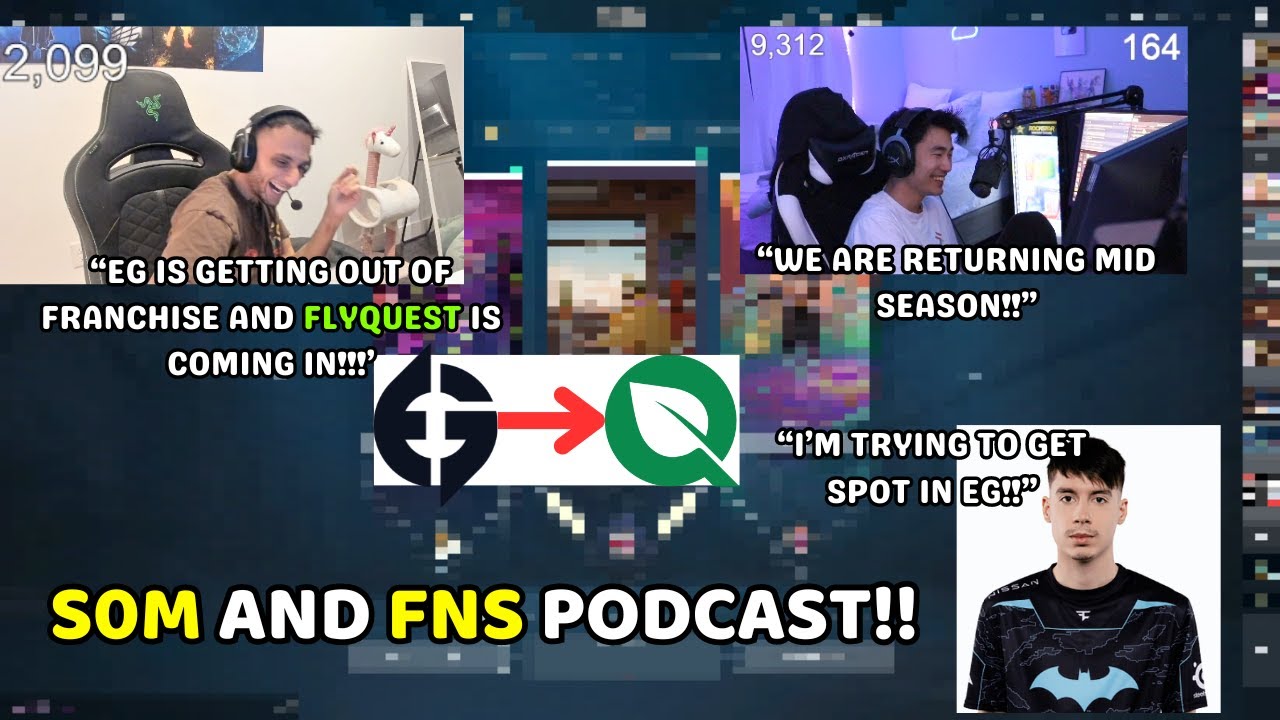 FNS and s0m talk about returning to pro, BabyJ getting a team, FNS LEAKS EG LEAVING VALORANT ...