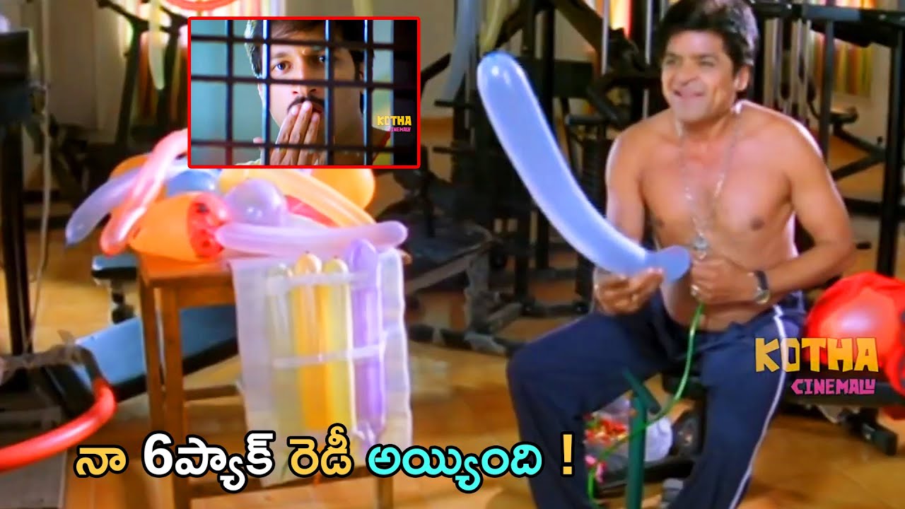 నా 6ప్యాక్ రెడీ అయ్యింది ! Gopichand And Ali Gym Comedy Scene ...