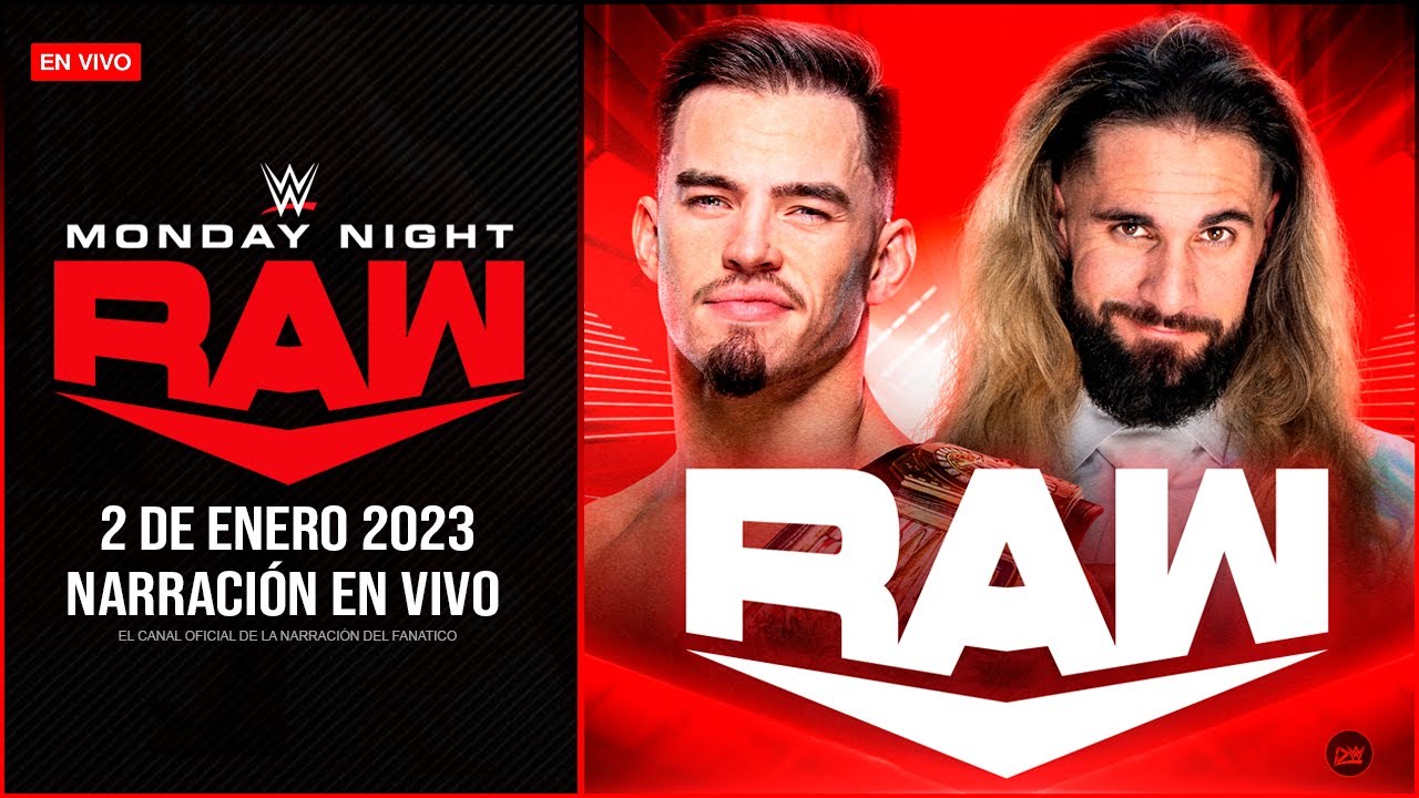 WWE RAW 2 de Enero 2023 EN VIVO | Narración EN ESPAÑOL | RAW 02/01/2023 ...