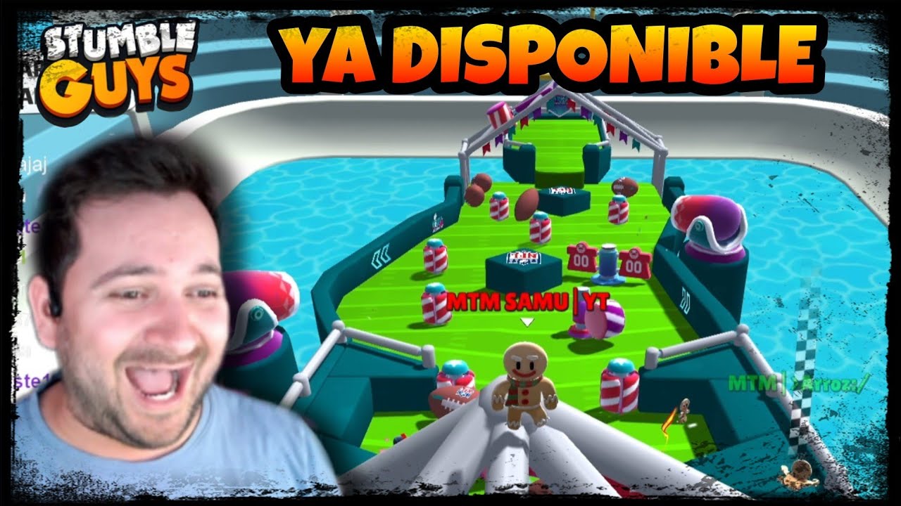 😱 YA PUEDES JUGAR EL NUEVO MAPA CON TUS AMIGOS EN STUMBLE GUYS!! 😱 MTM ...