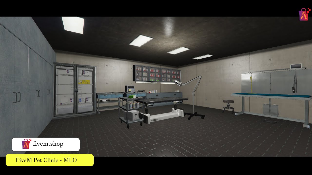 Pet Clinic MLO FiveM | FiveM Pet Shop Mlo #fivem #pets - YouTube