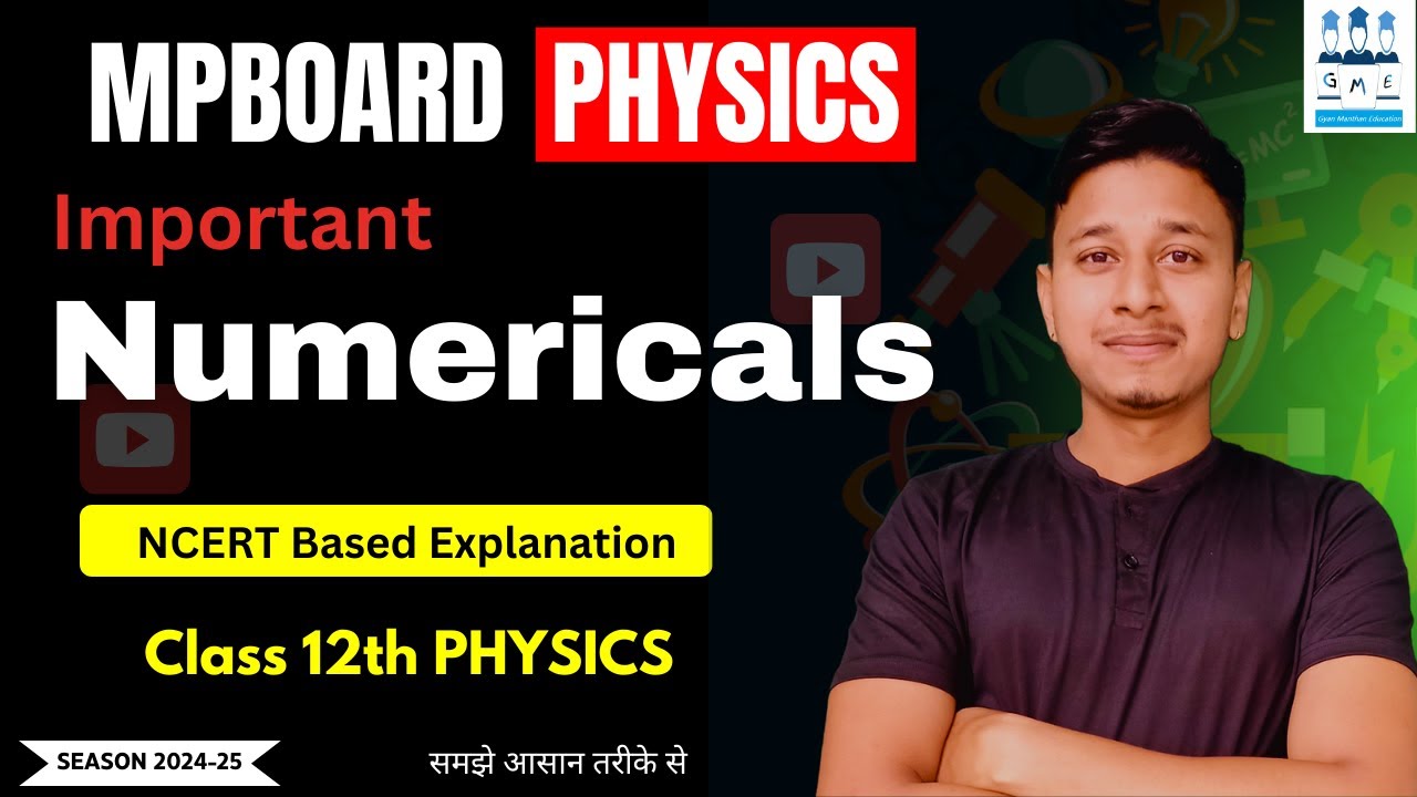 Important numericals of physics class 12।Physics class 12 chapter 1 ...