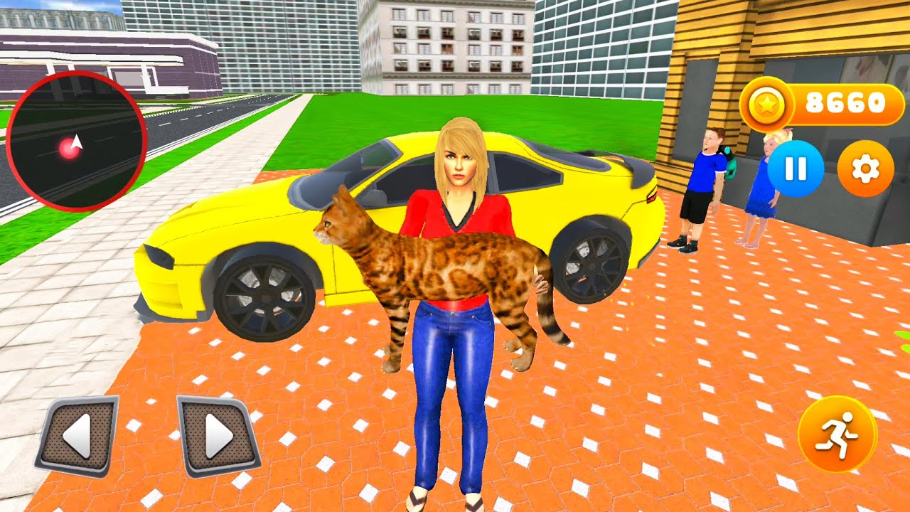 Car Driving and Household In Updated Virtual Single Mom Simulator #4 ...