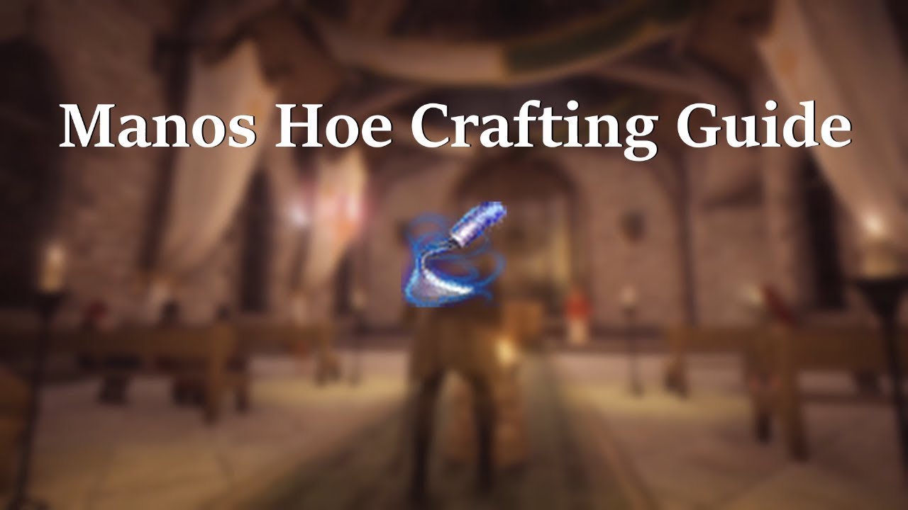 BDO | How to craft the Manos Hoe | Best Lifeskill tools - YouTube