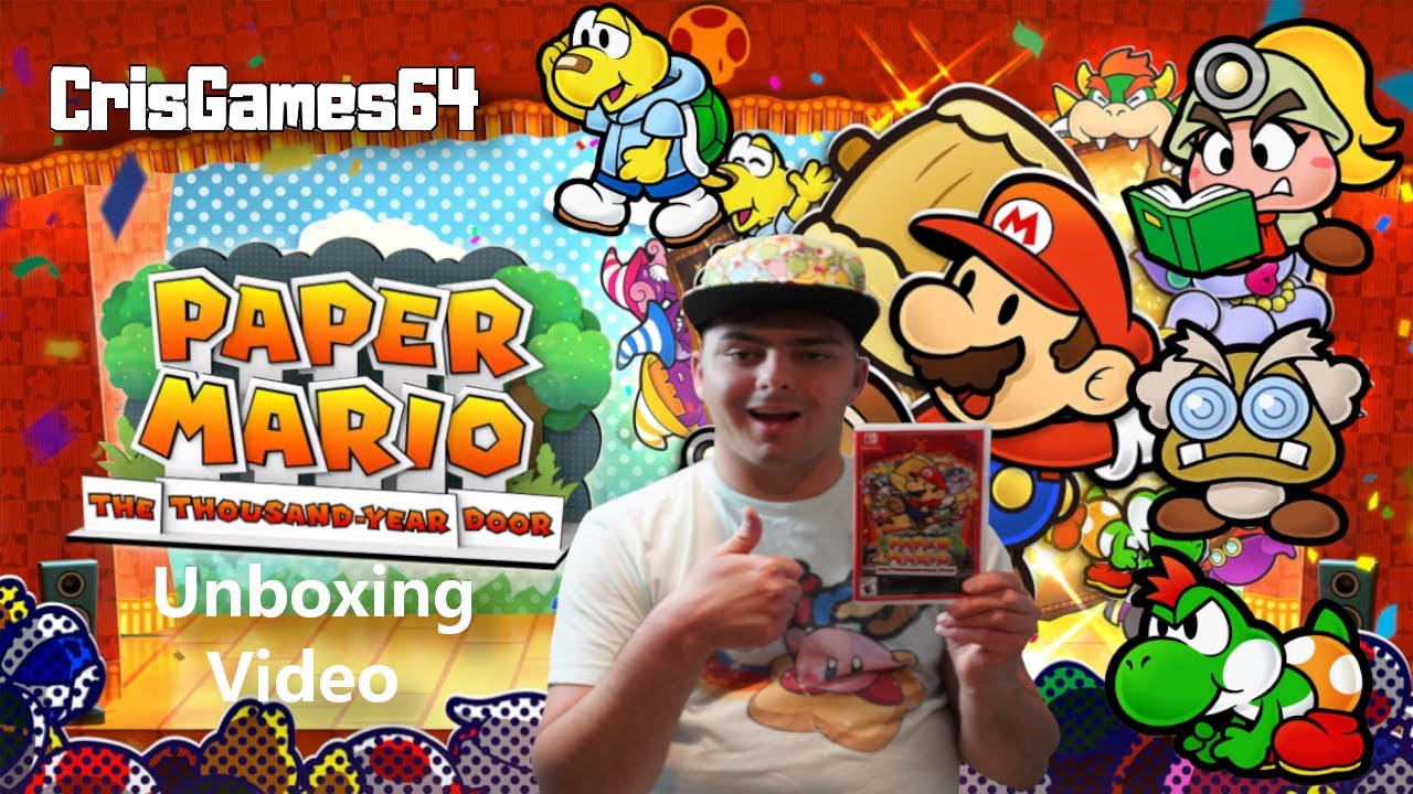 Paper Mario TTYD Unboxing Video - YouTube