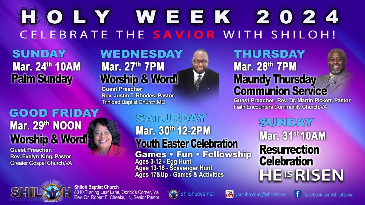Holy Week Celebration Worship - Wednesday, March 27, 2024 - YouTube
