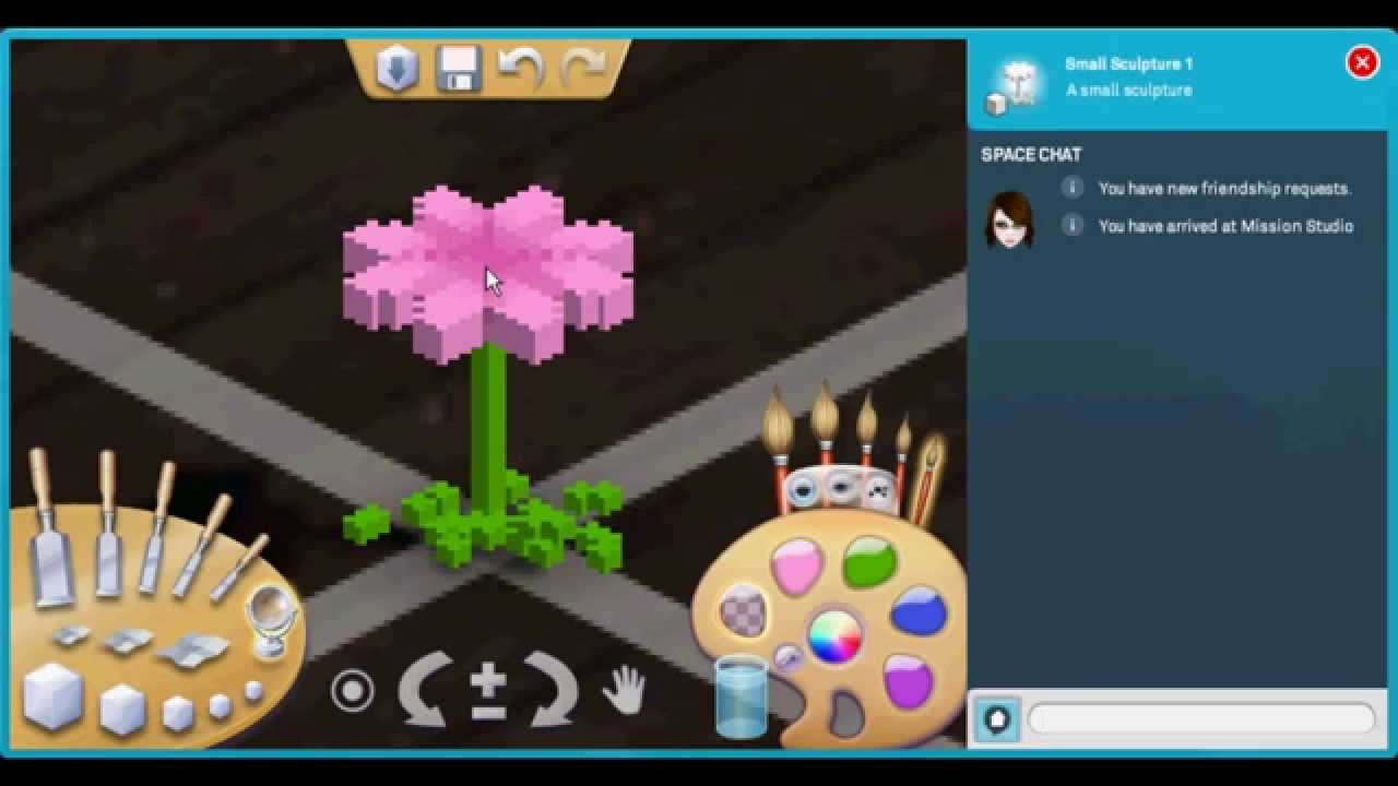 SmallWorlds/MiniMundos Sculpting Tutorial - Small Flower - YouTube