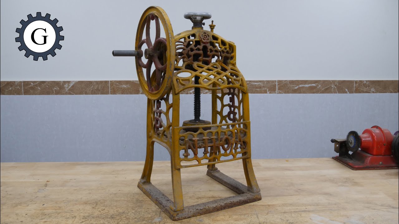 Vintage Ice Shaver Machine Restoration - YouTube