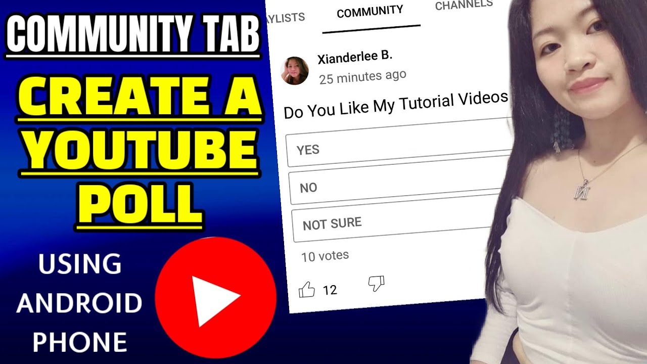 How To Make YouTube Poll | How To Make Voting Poll On YouTube Community ...
