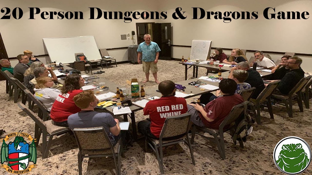 Frog God Takes on North Texas RPG Con!! - YouTube