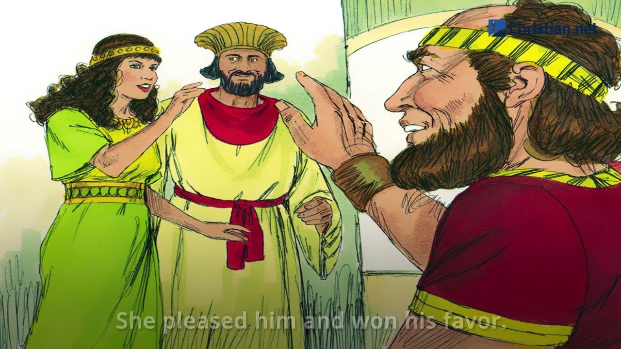 Esther 2:1 - 18: Esther Made Queen | Bible Stories - Esther 2:1 - 18 ...