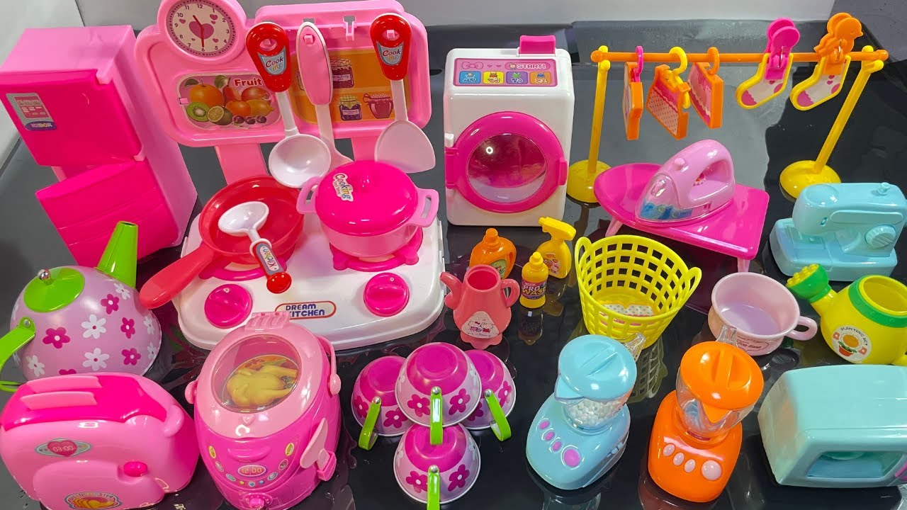 11 Minutes satisfying with unboxing hello kitty kitchen set #25 | Toy ...