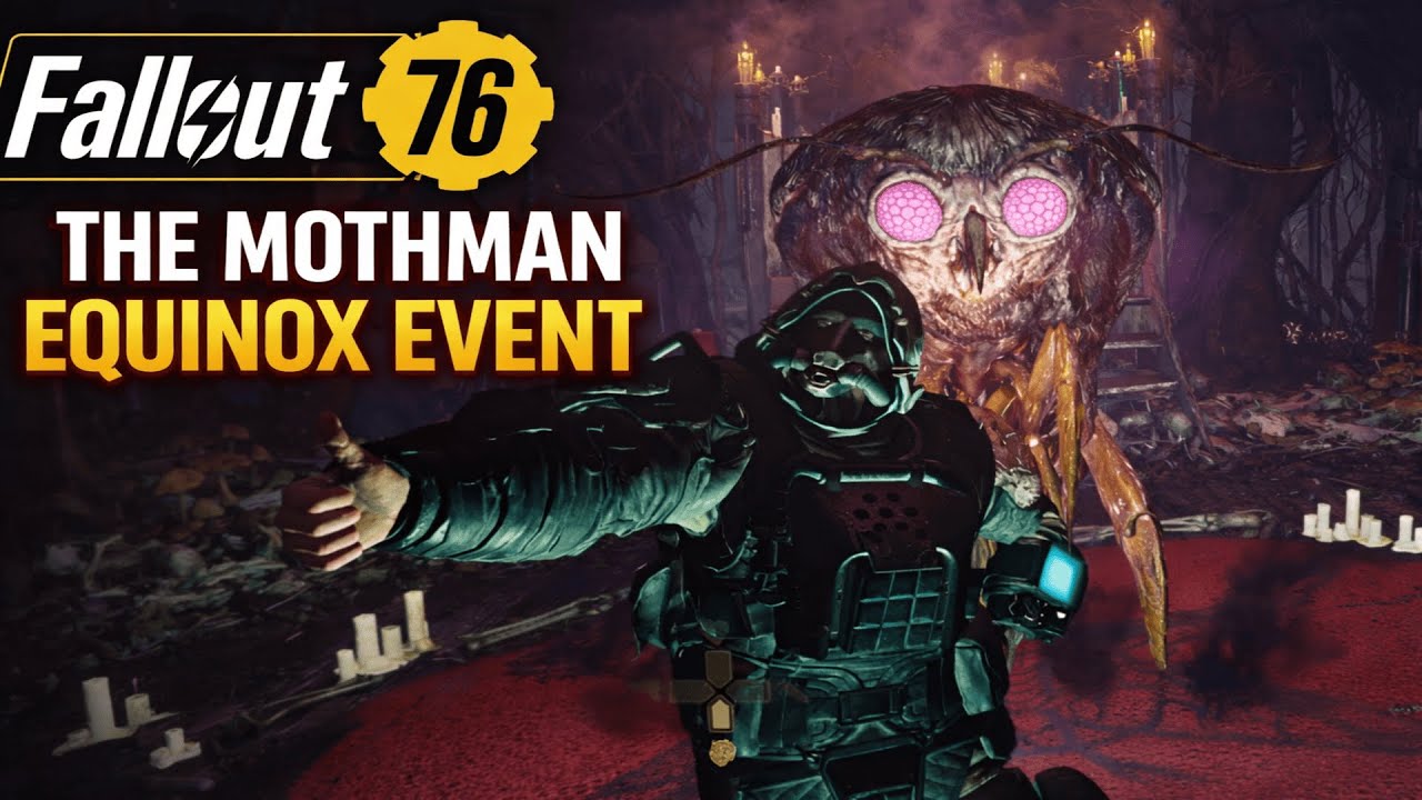 I Witnessed The Mothman – Fallout 76 Equinox Event (No Commentary ...