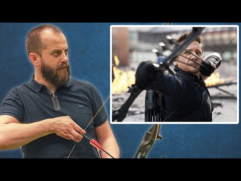 OKÇU FİLMLERDEKİ OK ATIŞ SAHNELERİNİ İZLİYOR!