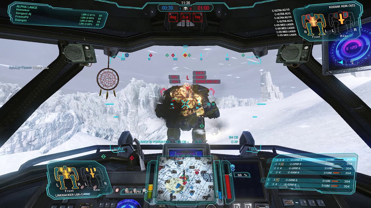 MWO Linebacker Rulez Run 02 - YouTube