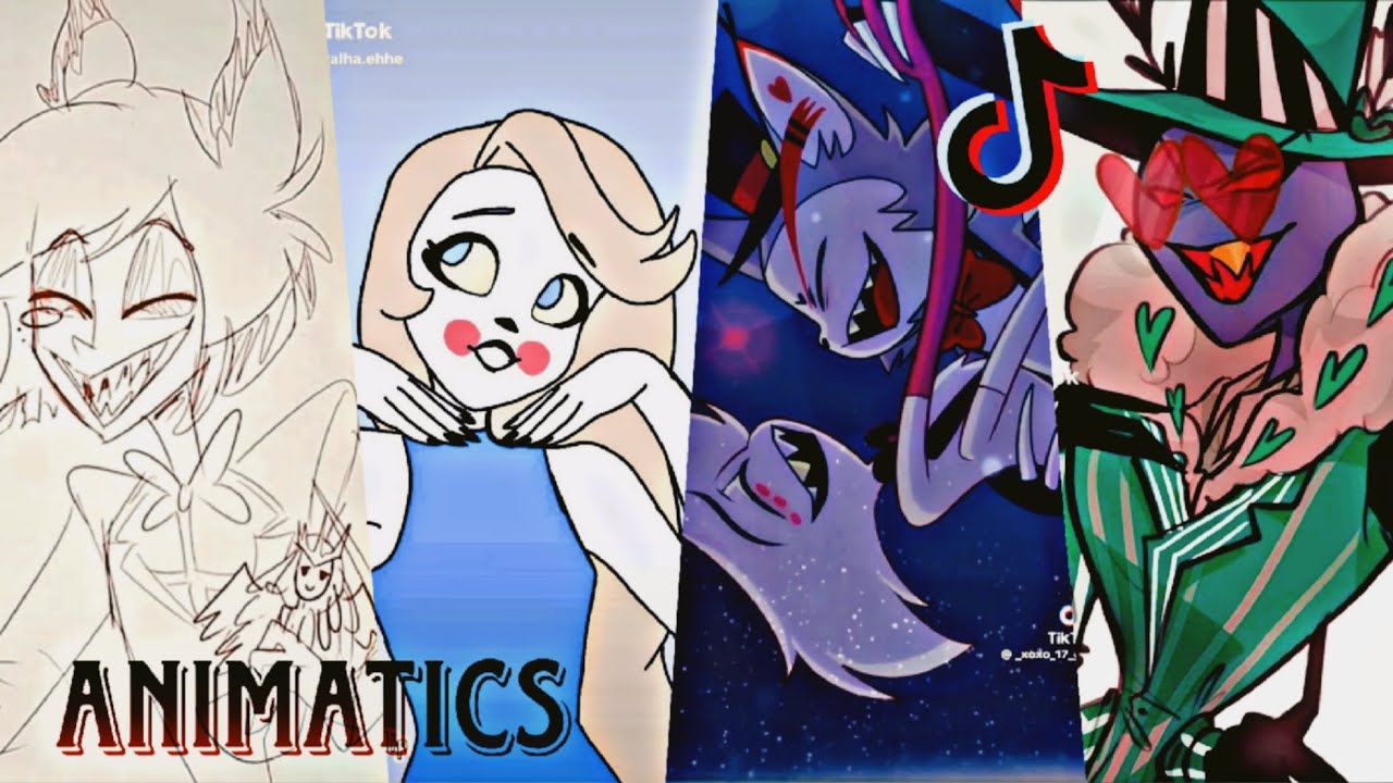 Hazbin Hotel~ Animatics Tik Tok Pt1 Youtube