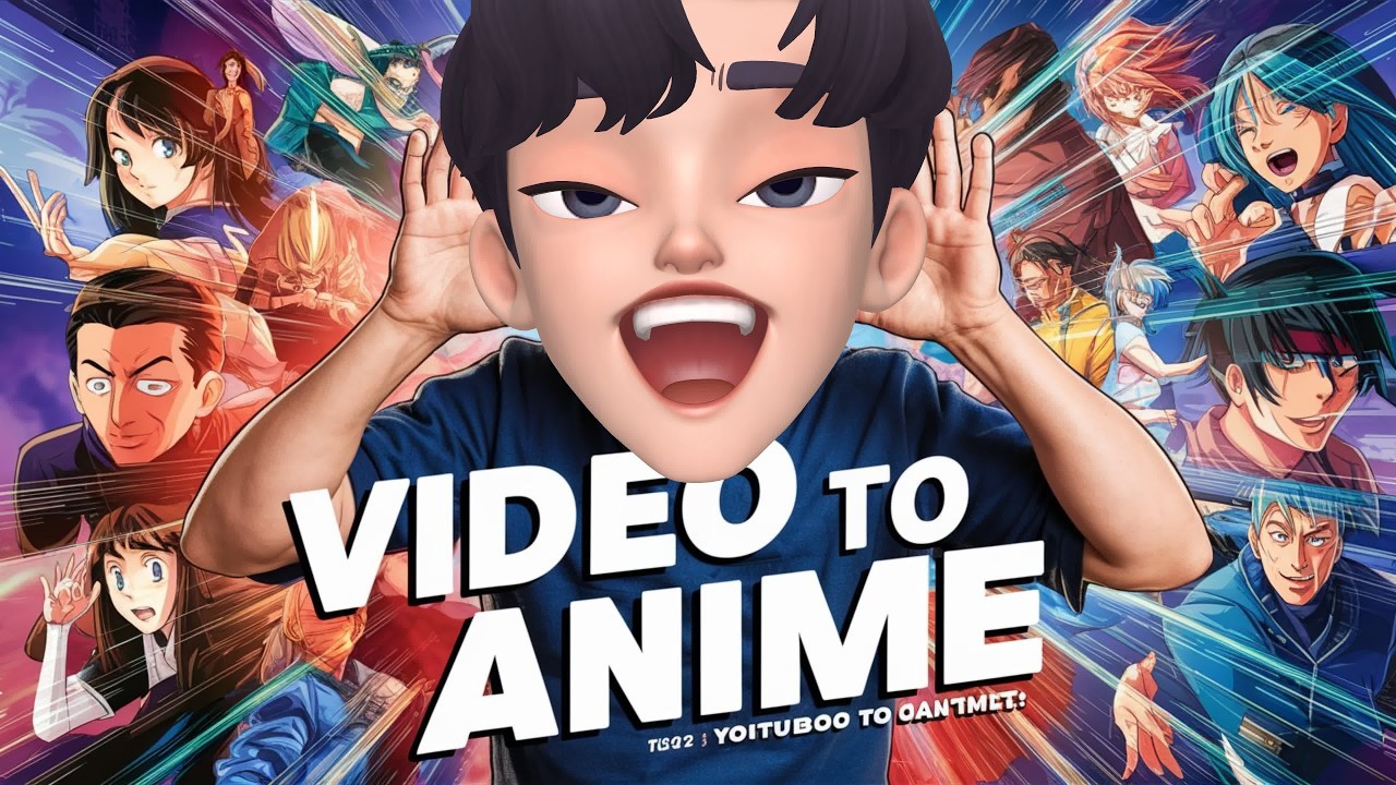 How to make animated videos for youtube | Video to anime convertor ...