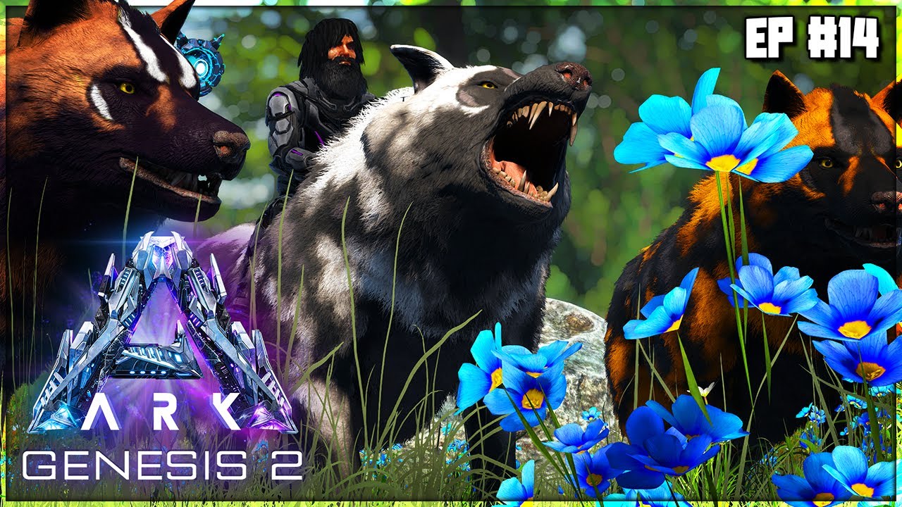 Taming Up An R-DIREWOLF PACK! These Wolves Are Stunning! [EP#14] [ARK ...