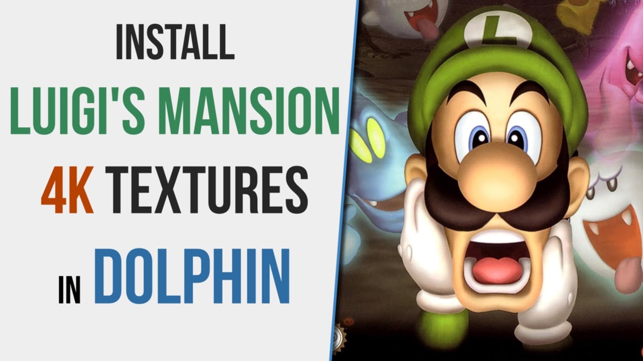 Luigi's Mansion 4k Texture Pack