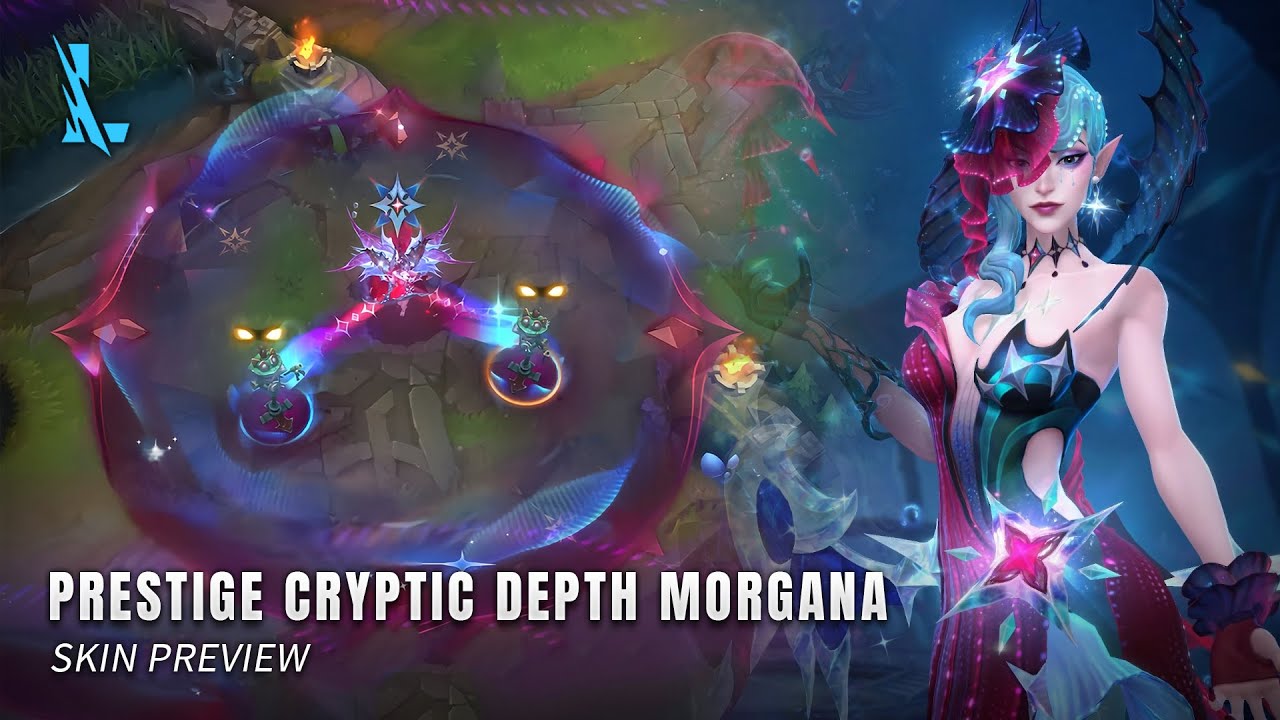 Prestige Cryptic Depth Morgana Skin Preview || League Of Legends Wild ...