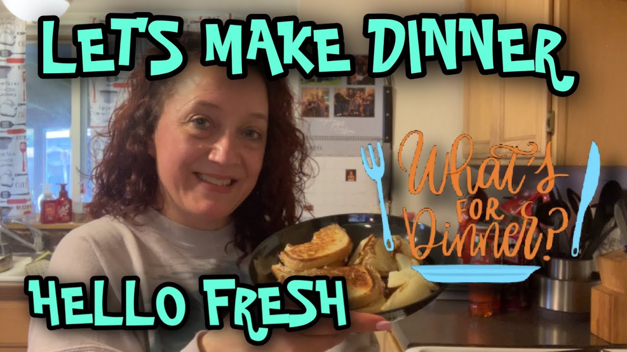 COOKING WITH RENEE! HELLO FRESH TUNA MELT! - YouTube