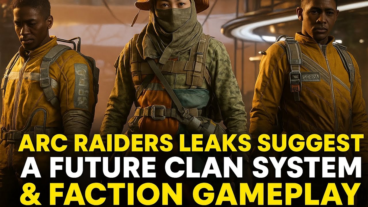 ARC Raiders Faction System LEAKED – Clan Warfare Update & New Gameplay ...