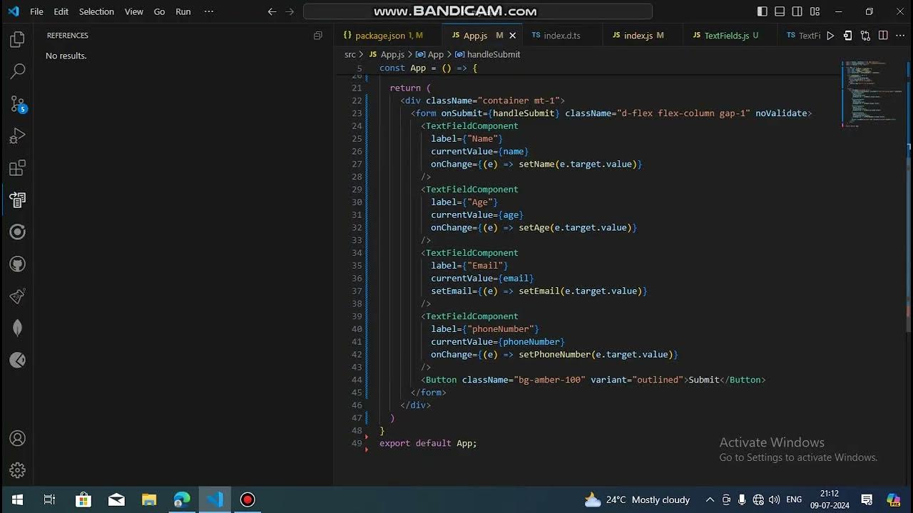 Simple React Form Validation - YouTube